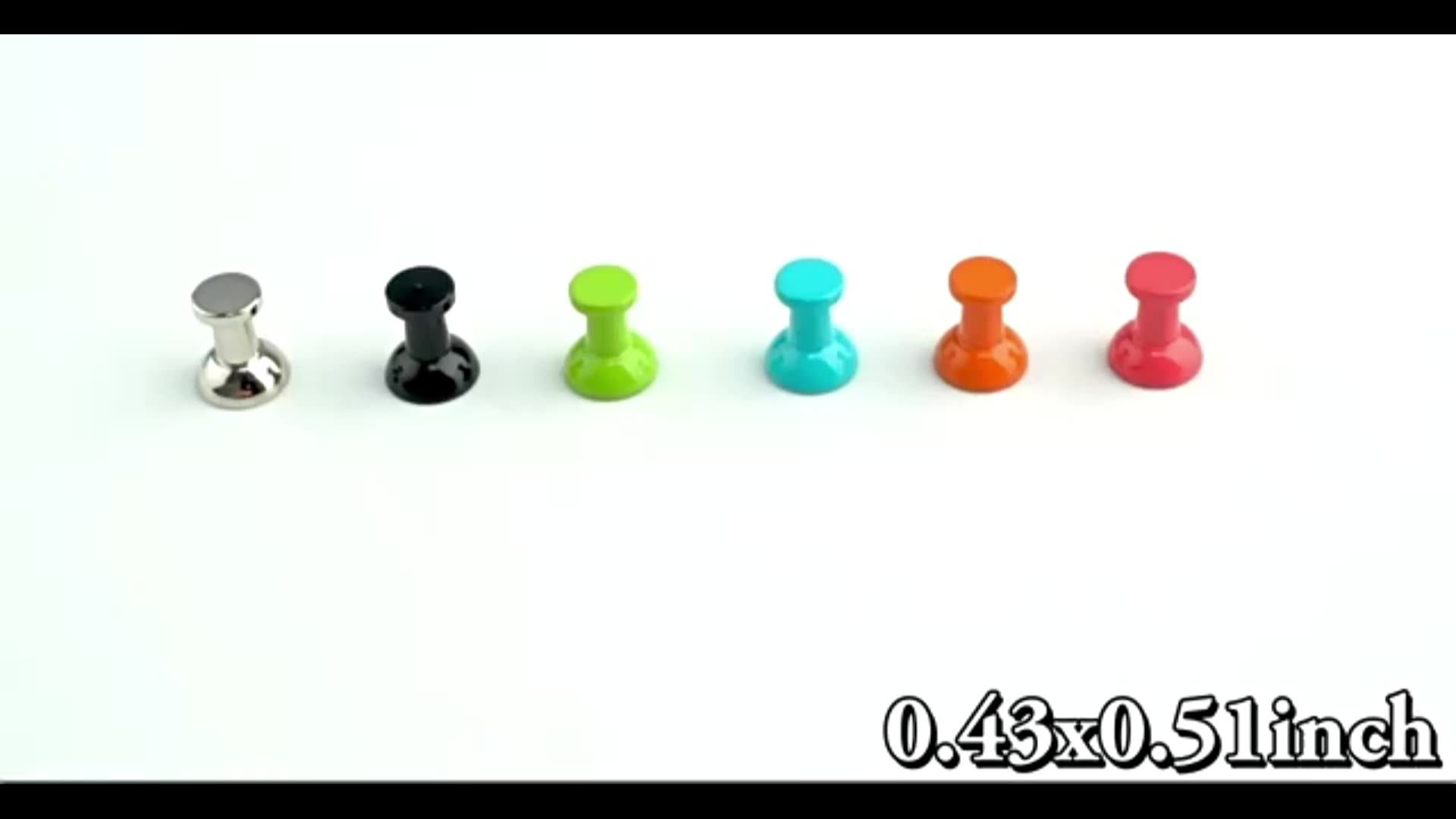 Colorful D11*17 Plastic Coated Magnet Acrylic Magnet Neodymium ...