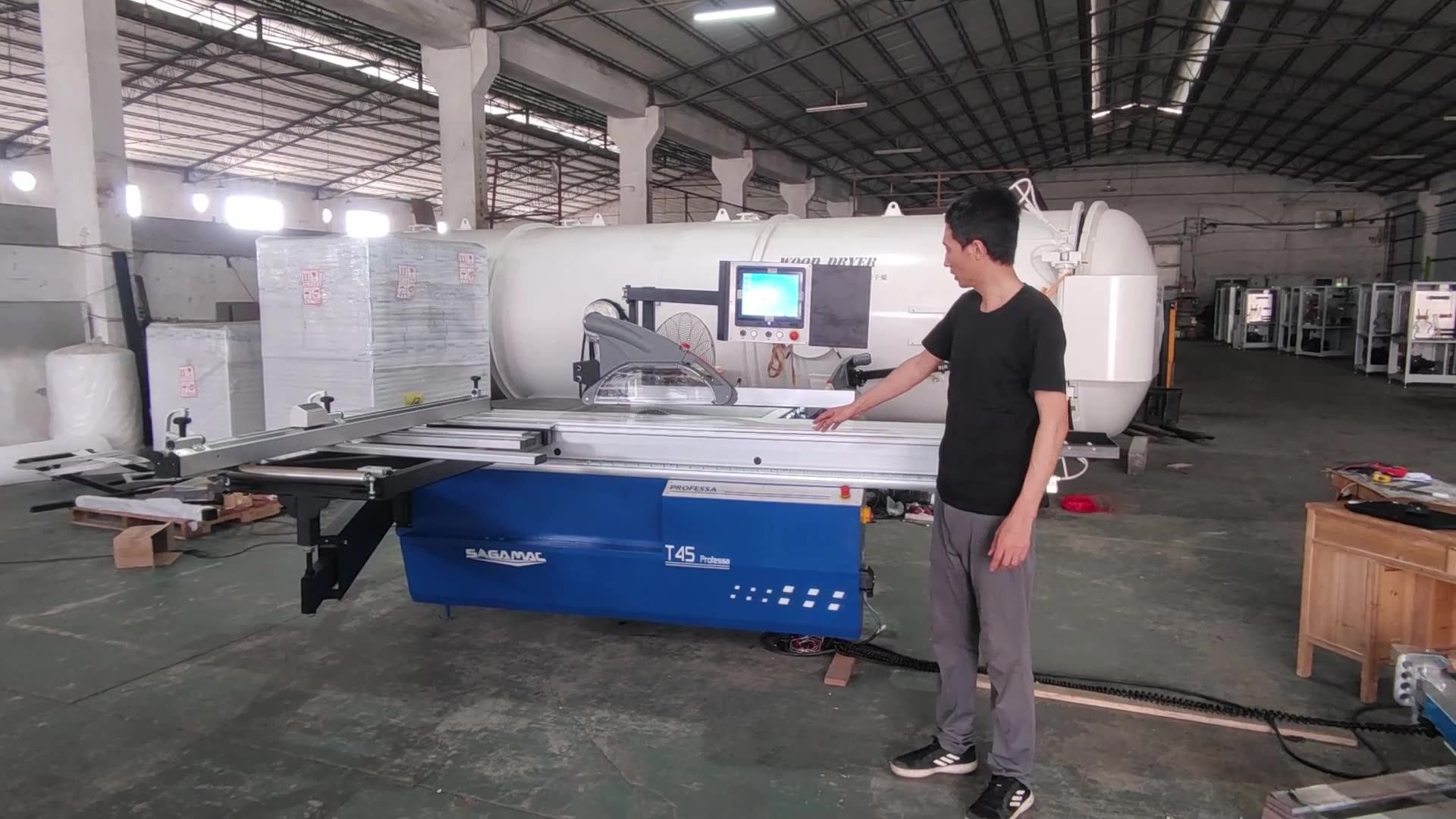 Cnc Control Rip Fence Panel Saw Slide Table Saws New Design From Saga ...