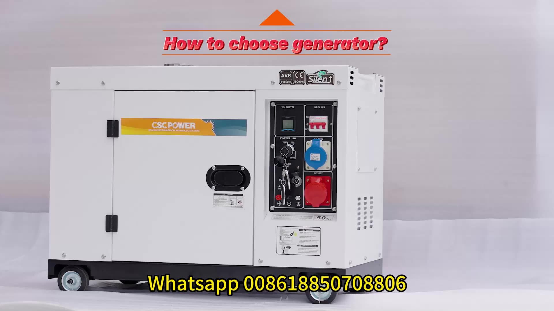 China Manufacture 10kva Super Silent Diesel Generator 10kw Generator ...