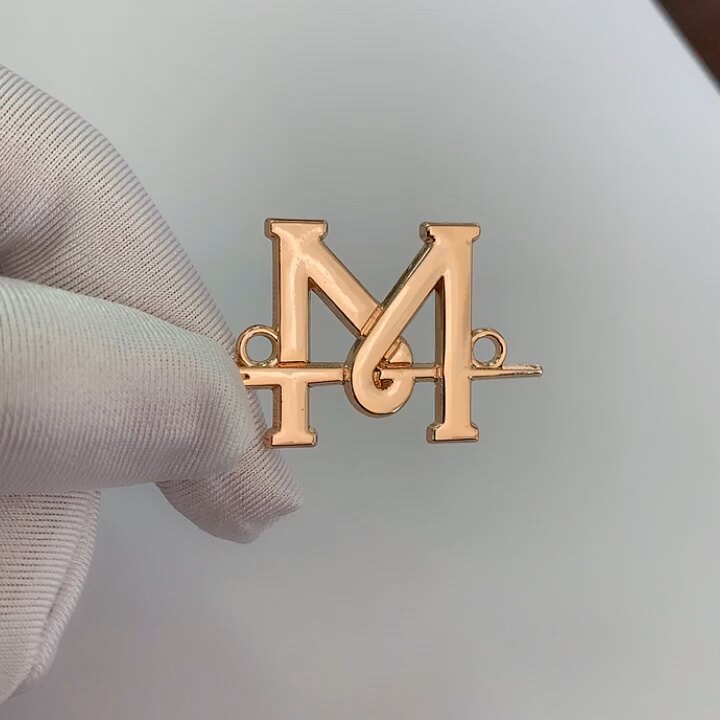 Marca Alloy Golden Company,Etiqueta Del Alfabeto De Metal,Ropa ...
