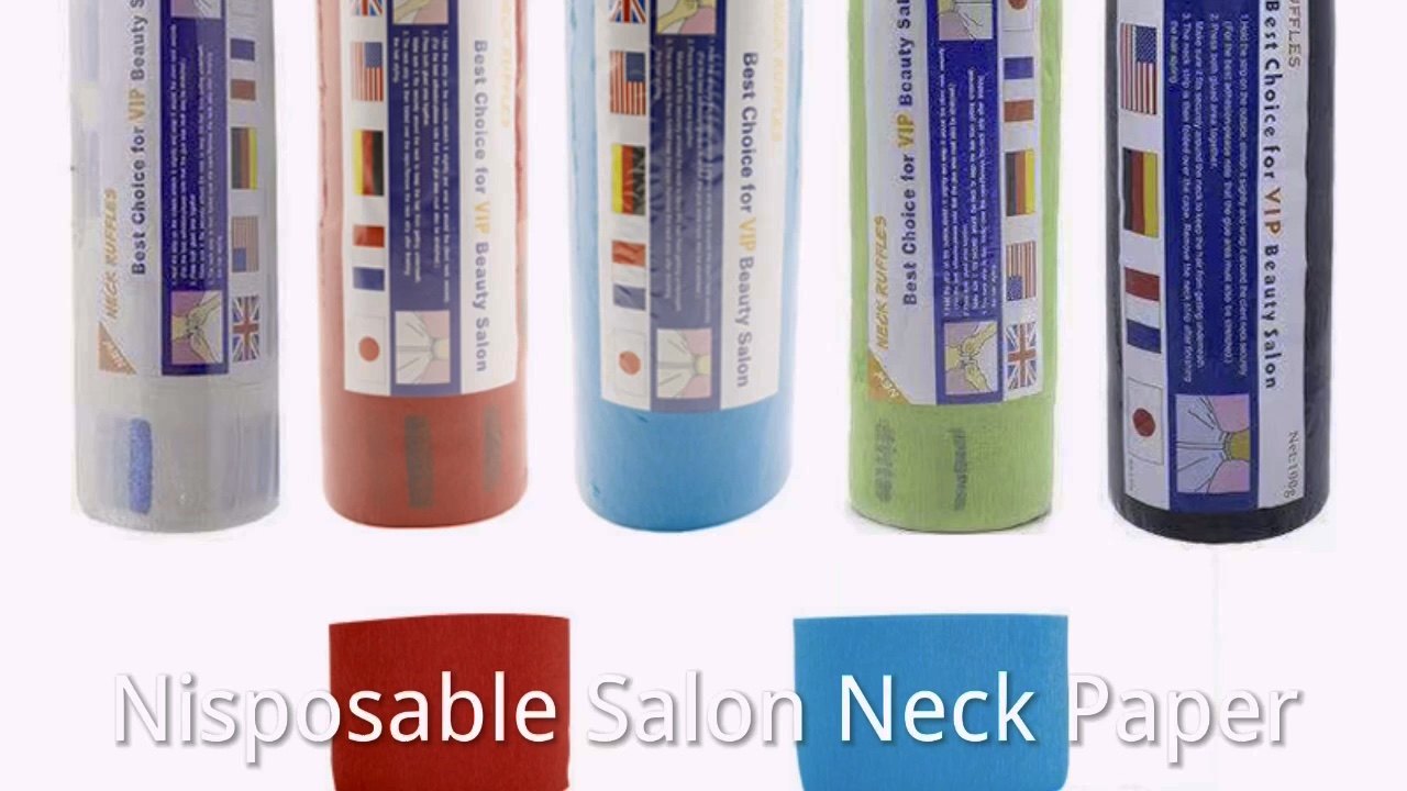 Neck Strips Stretchy Paper Neck Band Barber Neck Paper Barber ...