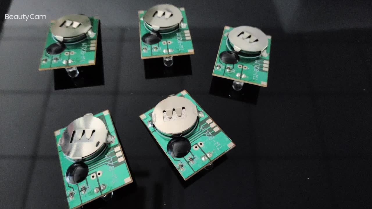 Mini Single Cr2032 Battery Flashing Led Light Module For Pop And Pos ...