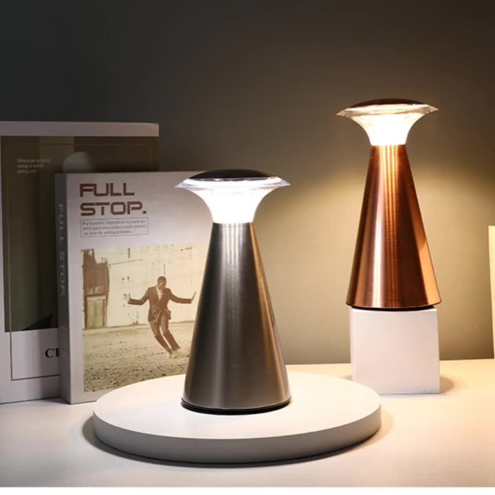 Led Cordless Table Lamp Touch Sensor Dimming Bedside Lamp Usb ...