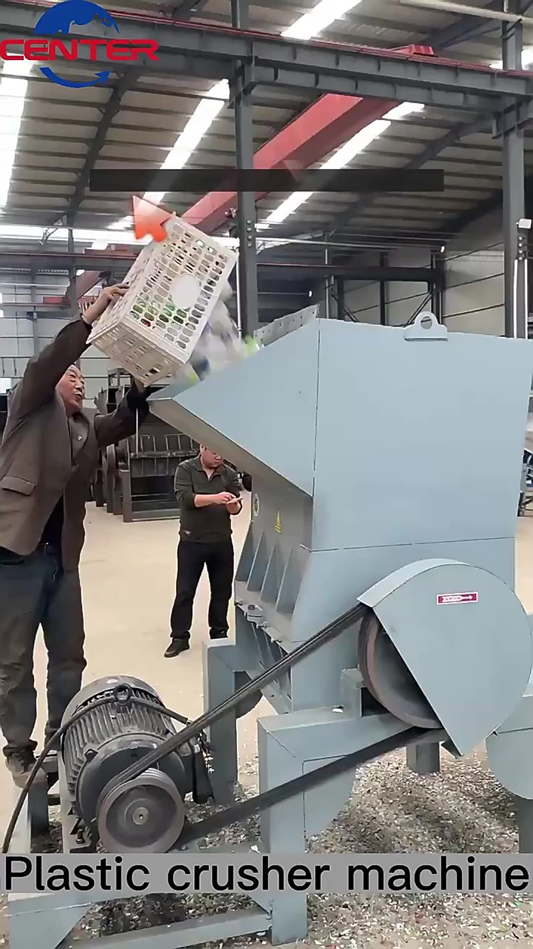 Filament Shredder Plastic Shredder For Construction Materials Pipes ...