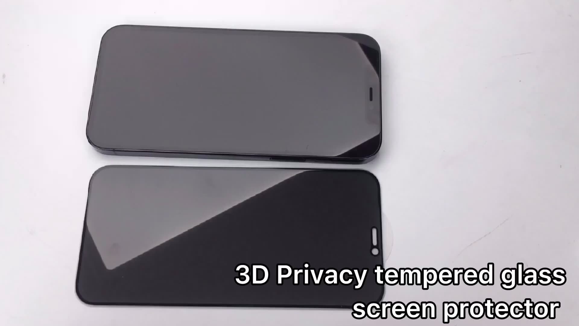 Anti Spy Privacy Hammer Proof Glass Custom Size Mobile Screen Protector ...