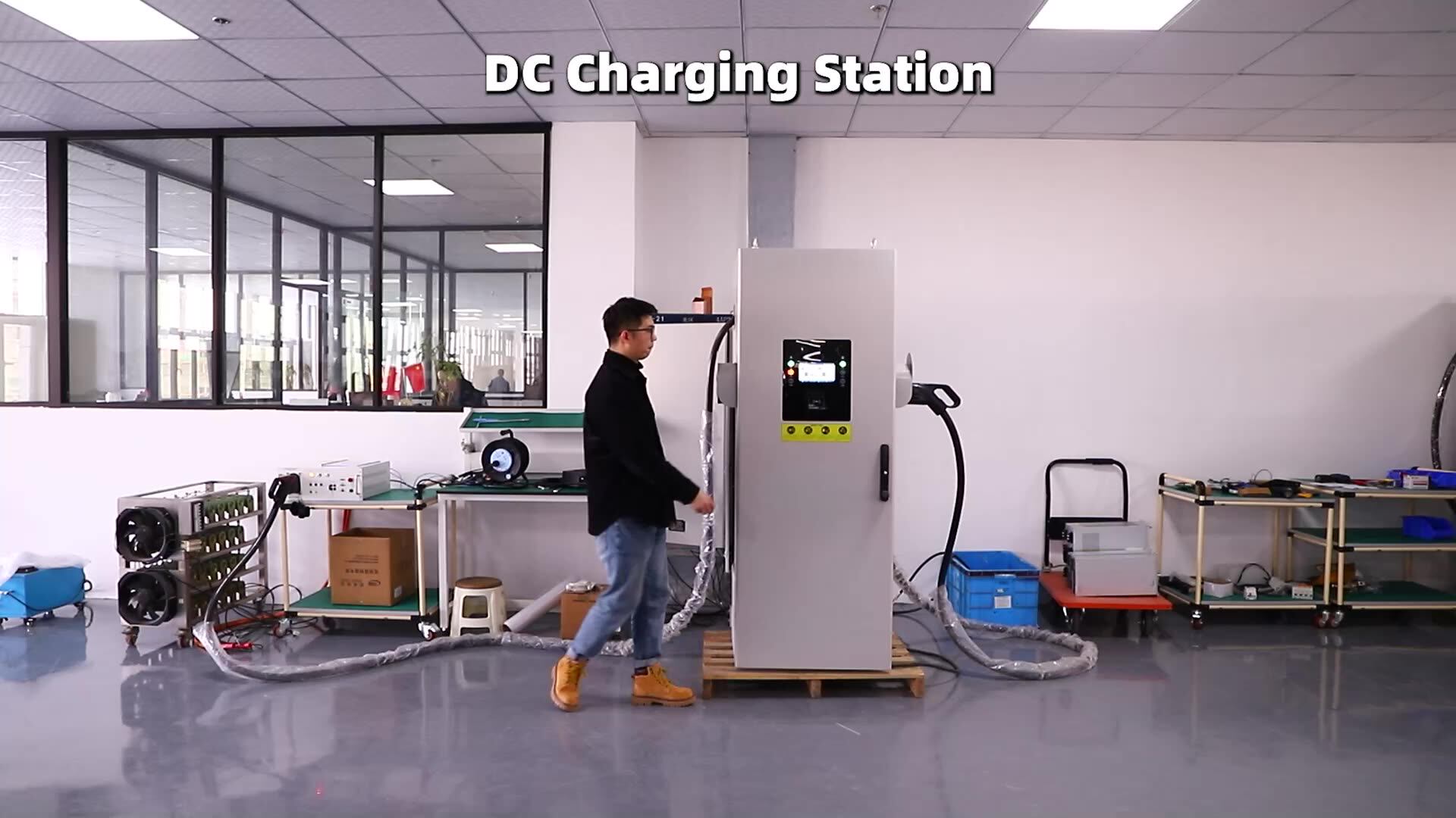 Factory Price 120kw Ccs Double Chargers Dc Electric Vehicles Charging ...