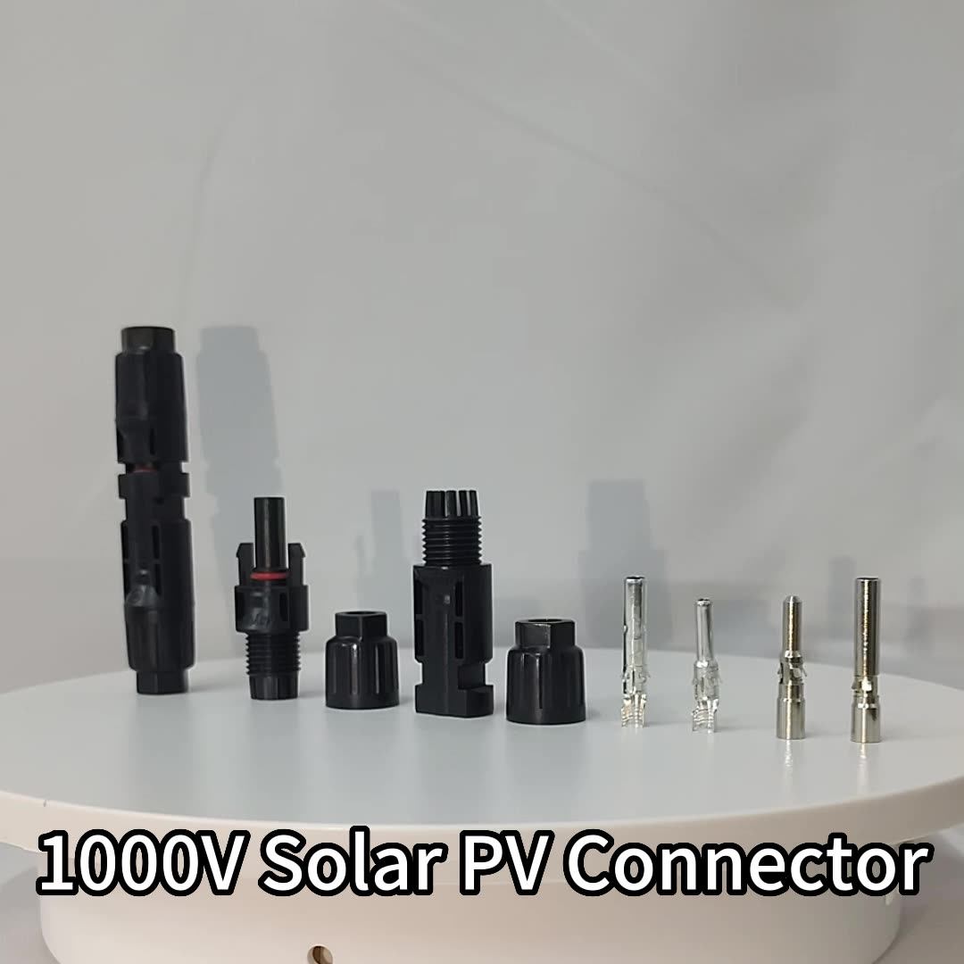 Tuv 17a/22.5a/30a 1000v Solar Panel Cable Connector Cable Pv Connector ...