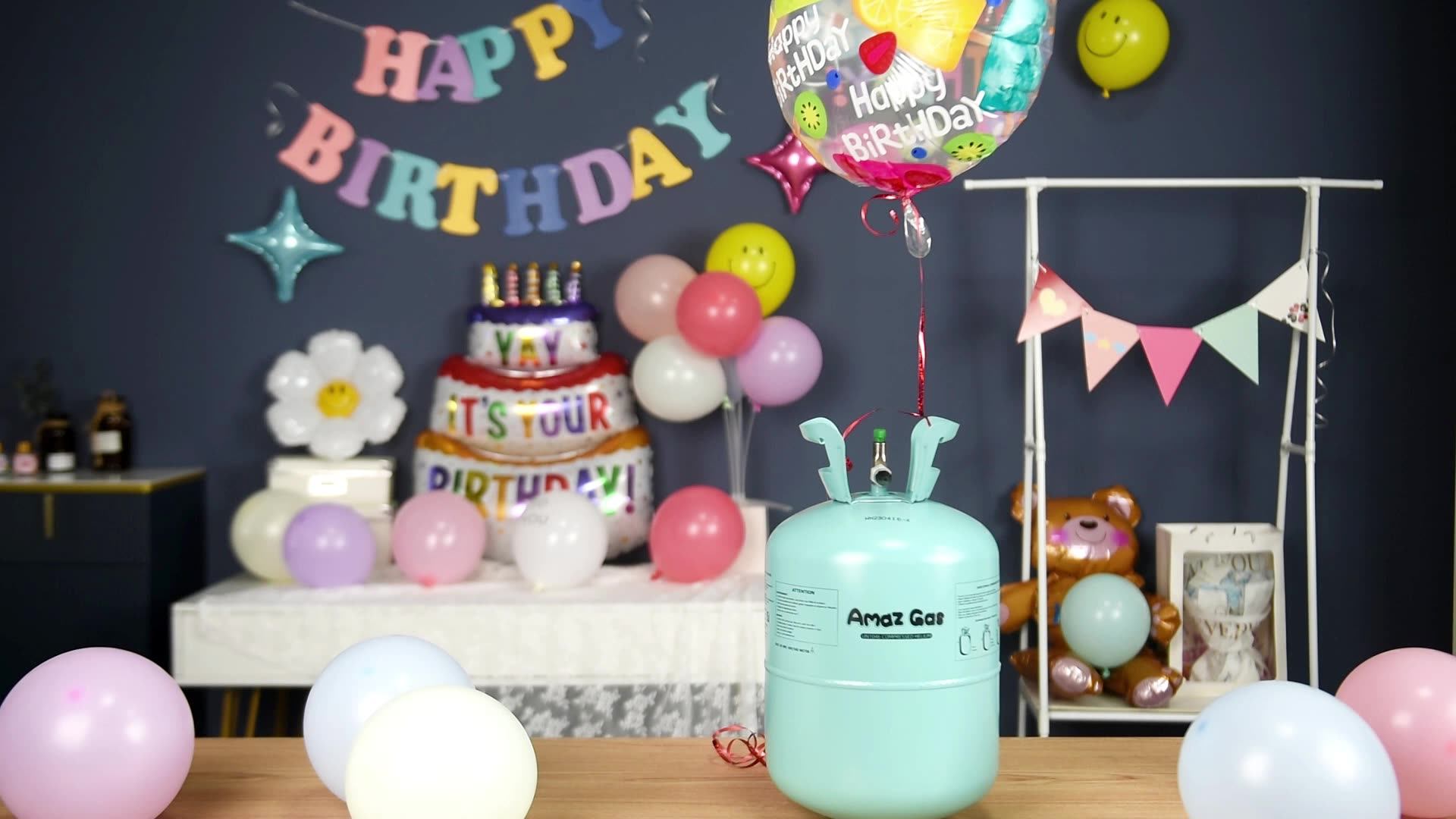 Wholesale Disposable Helium Gas Cylinder Ec-7 7l Small 99.9% Hellium ...