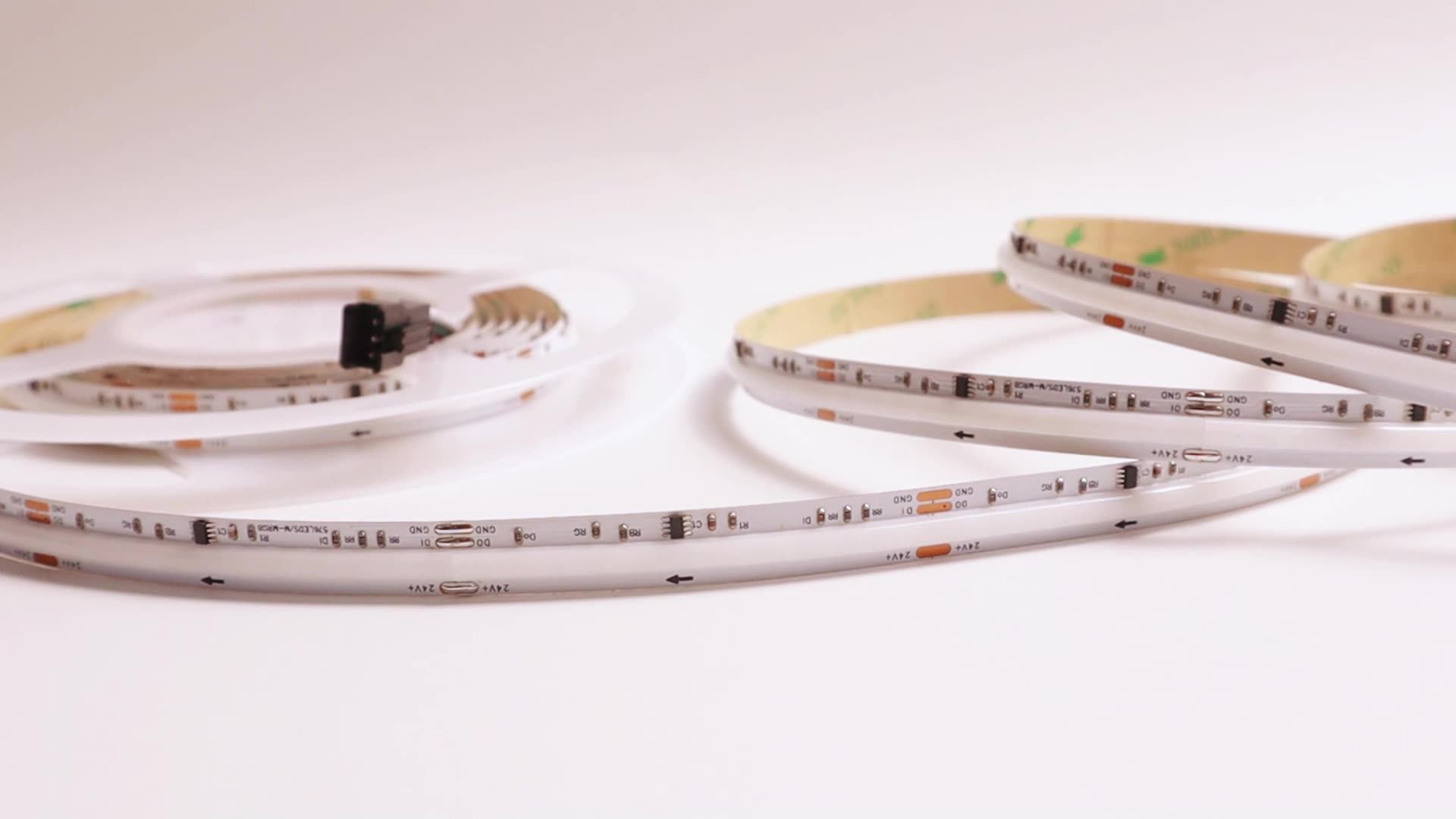 Rgbw Rgbic Cob 720leds/m Addressable Programmable Full Color Running ...