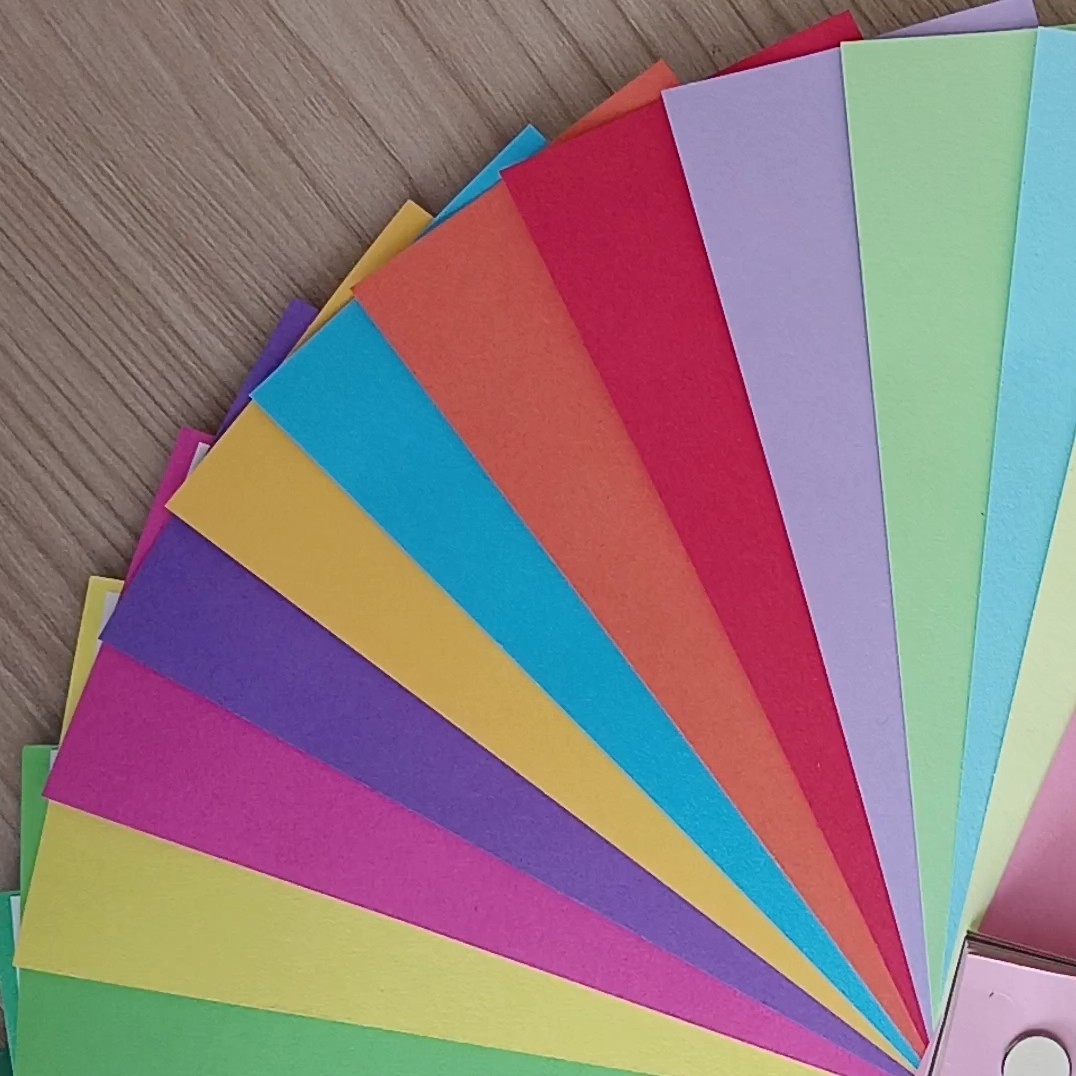 180gsm A4 20sheet Per Pack Color Cardboard Full Open Big Sheet Plain ...