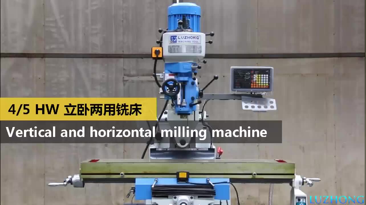 Metal Milling Machines Small Milling Machine Fresadora 5hw Vertical ...