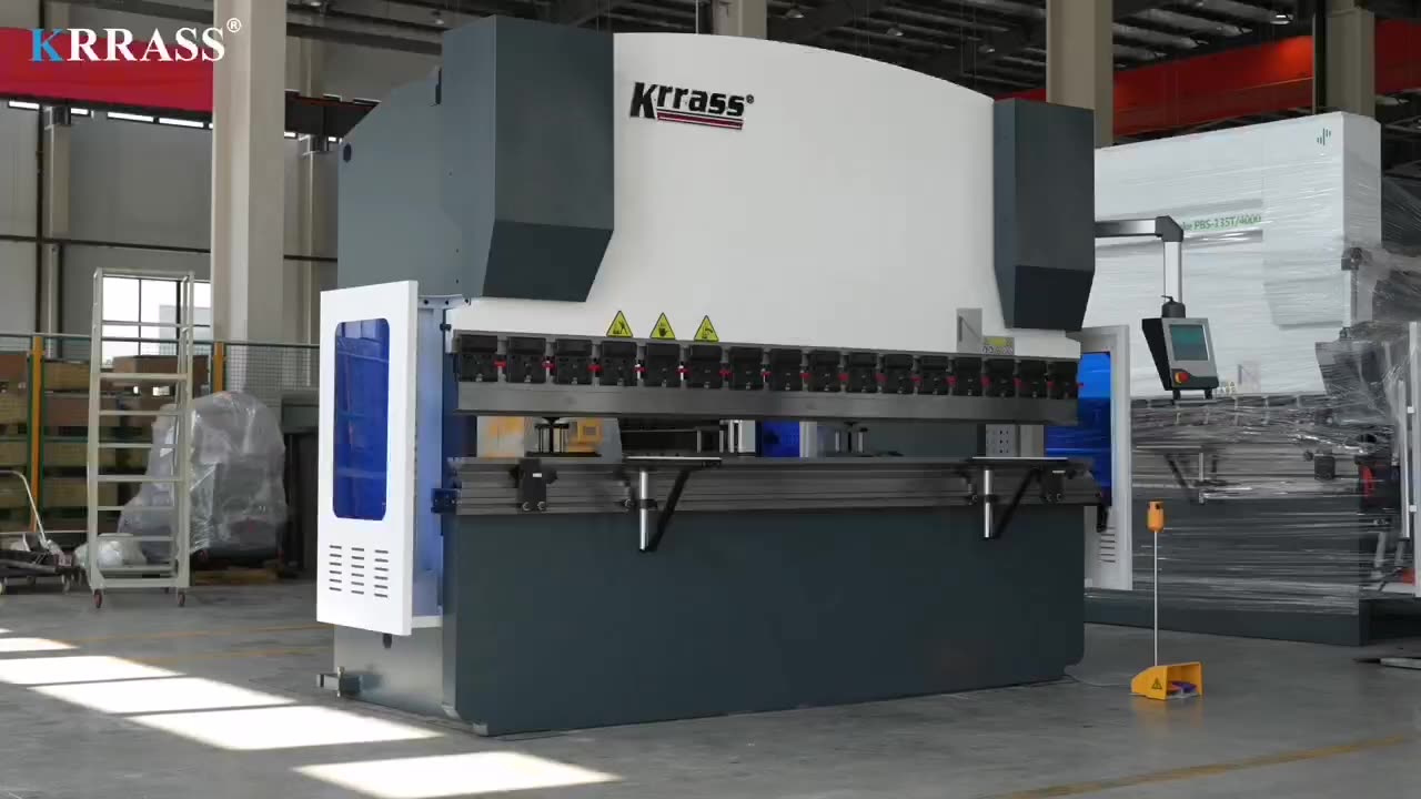 Krrass Mb8-50t 1600 Advanced Sheet Metal Press Brake Da-53t Controller 3-4 Axis Bending Machine ...