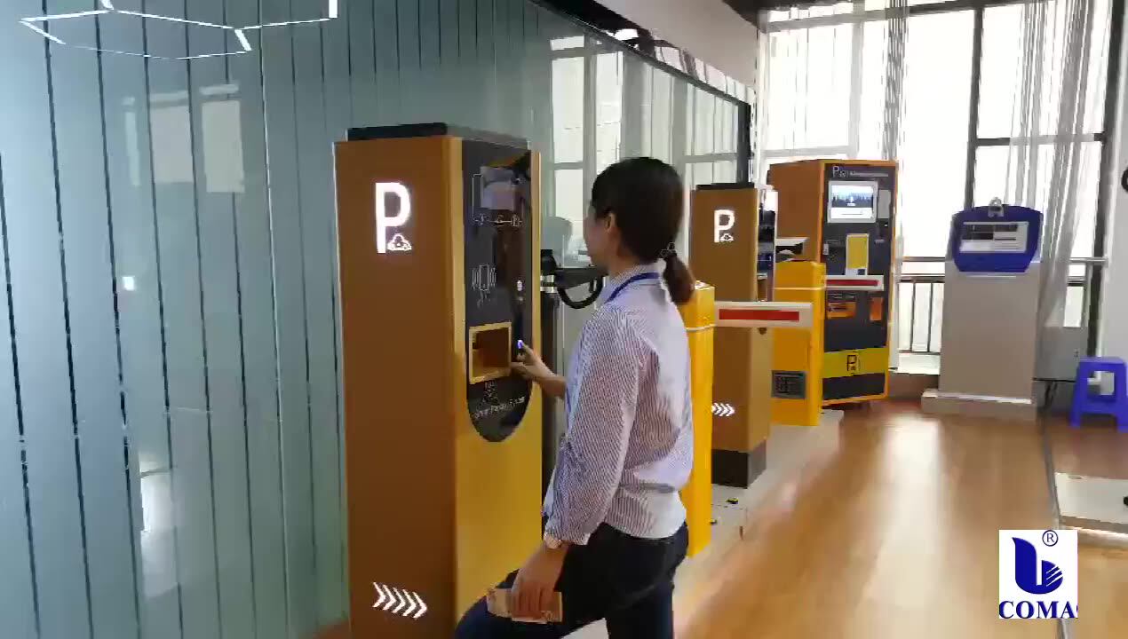 Automatic Entrance Ticket Machine For Stores And Parking Lots - Buy Paper Ticket Dispenser ...