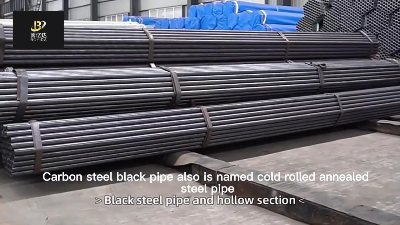 Carbon Steel Round Tubing A106 Welded Ms Steel Tube Hot Rolled With ...