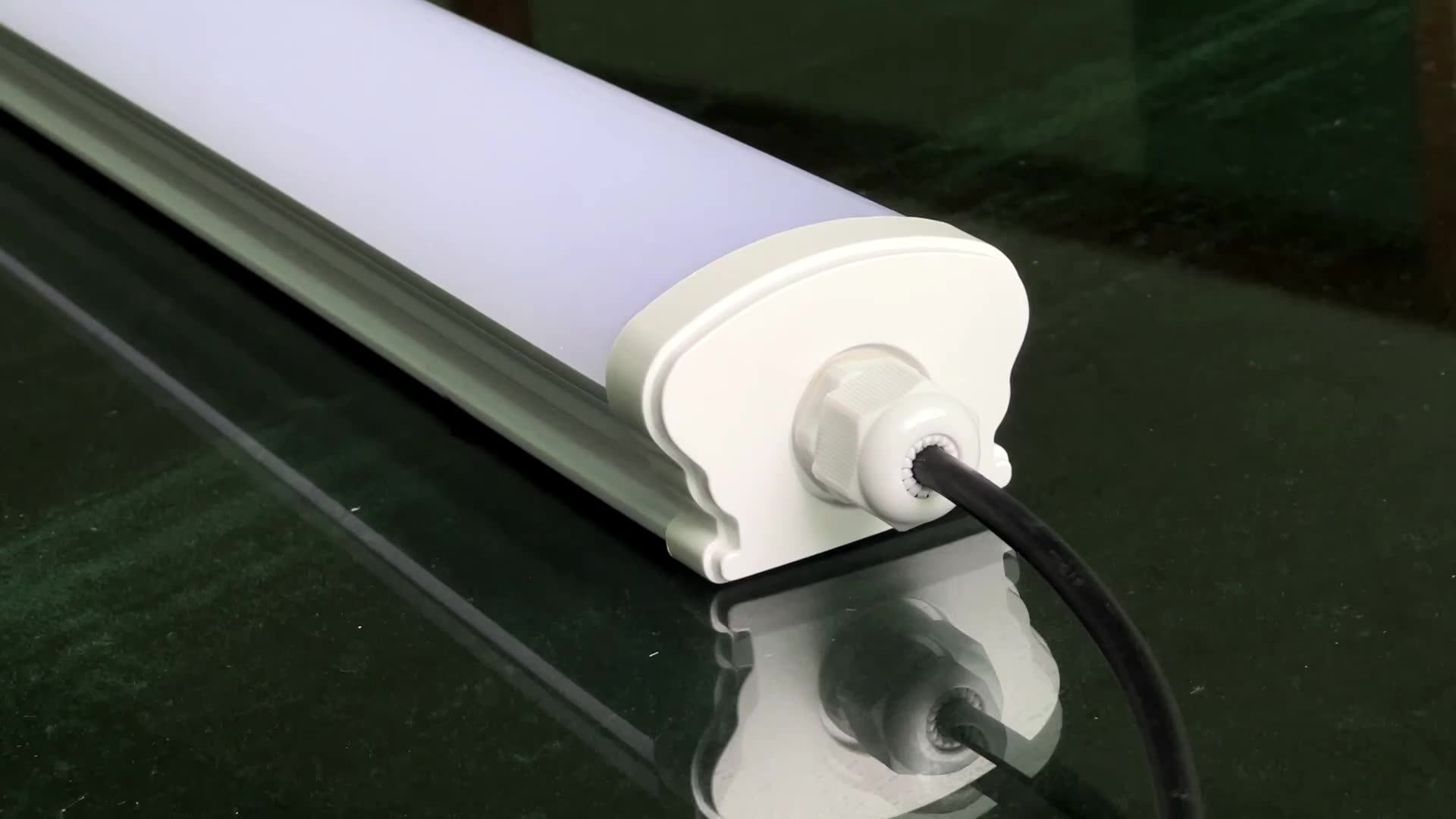 Banqcn Led Tri-proof Light Tubes Full Pc Waterproof Dustproof Anti ...