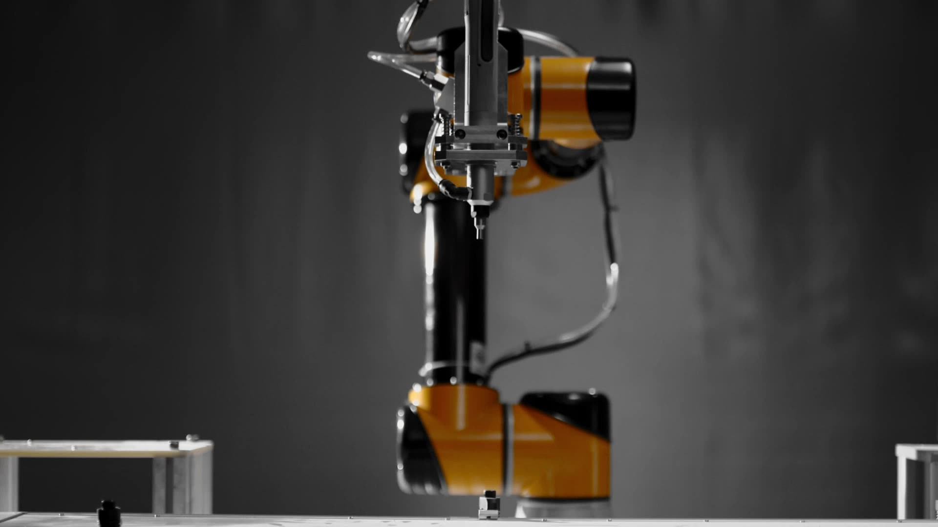 Industrial Collaborative 6 Axis Robot With Camera For Casepacker ...