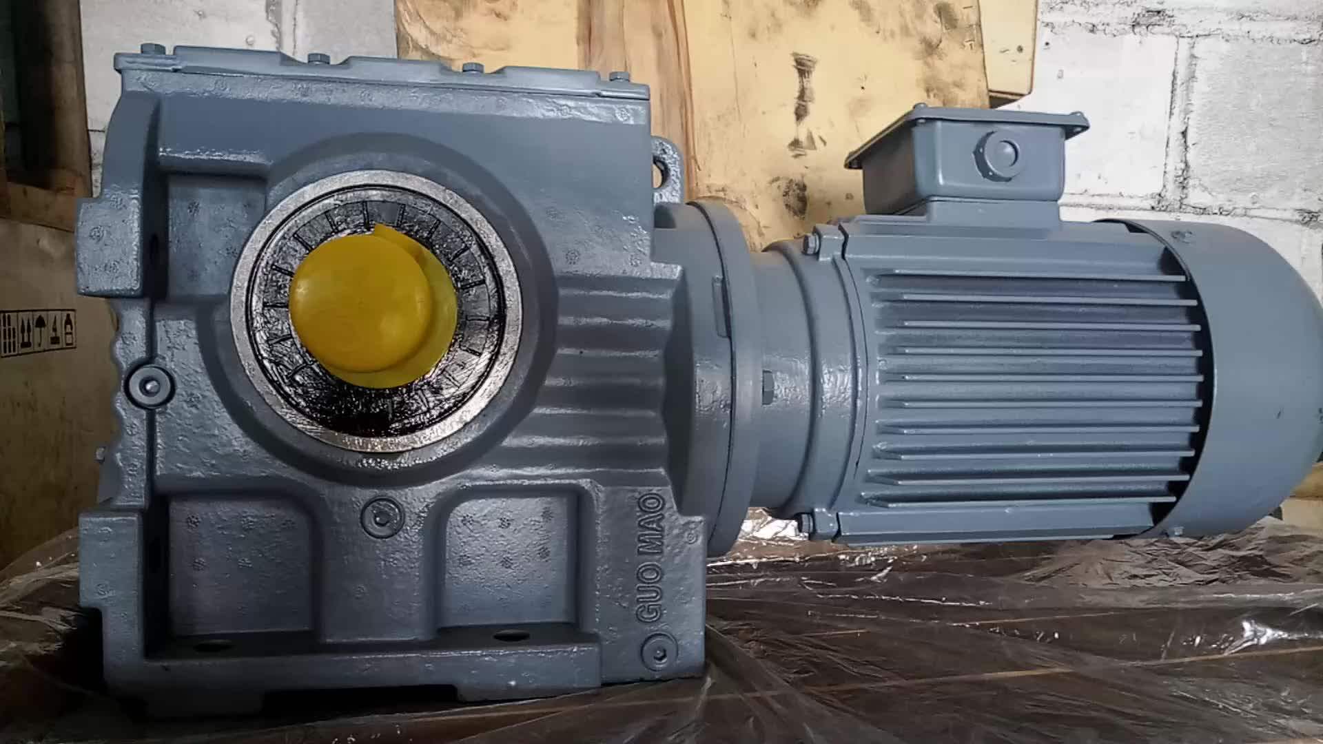 K Series Helical Bevel Geared Motor 3kw 4kw 5.5kw 7.5kw 11kw 15kw - Buy ...