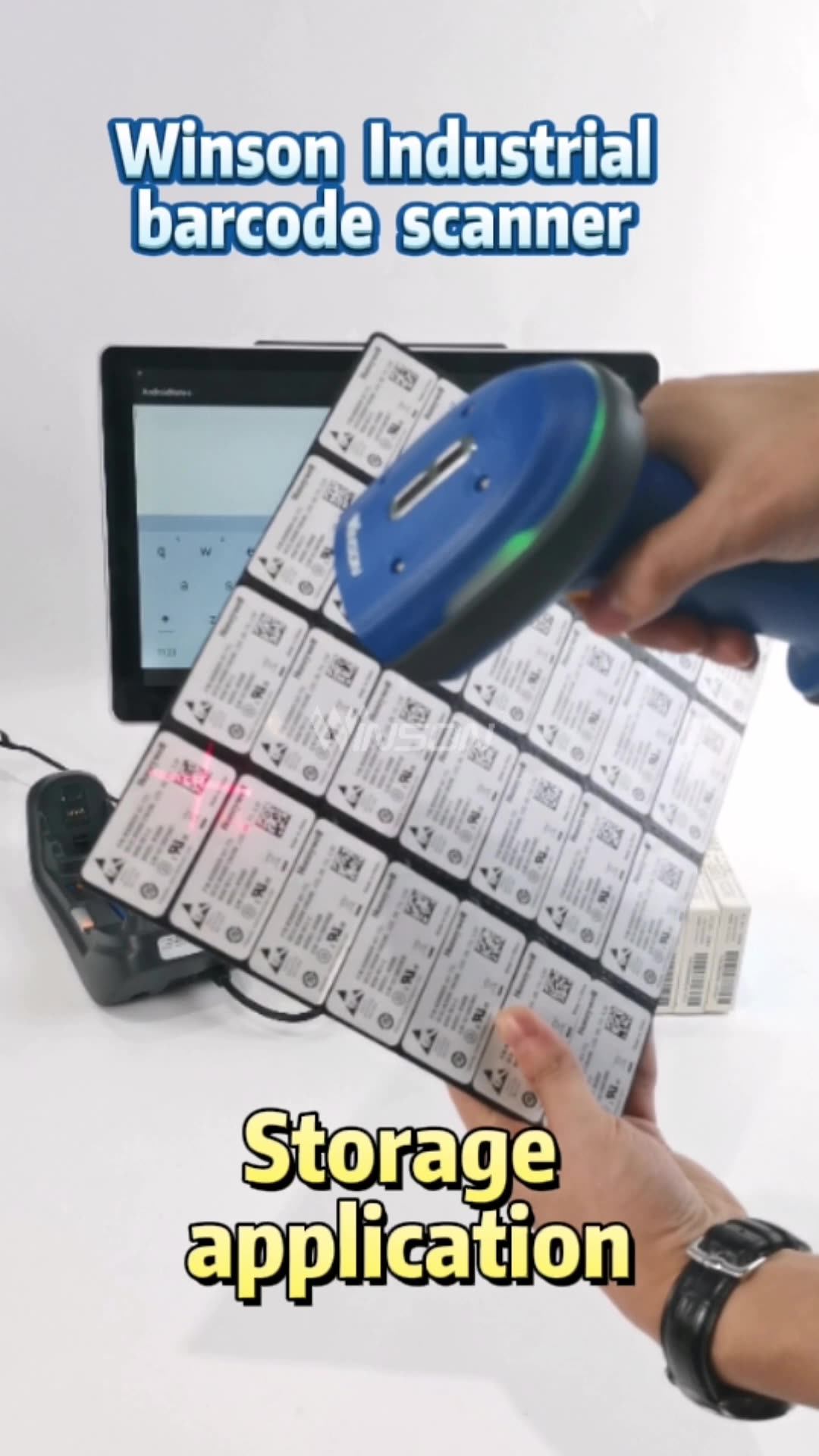 Wireless Handheld Barcode Scanner For Logistics And Warehouse Industry ...