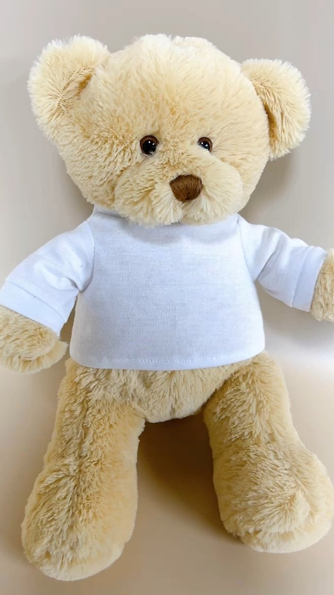Tk Customised Logo Child Plush Toy Teddy Bear With T-shirt Wholesales ...