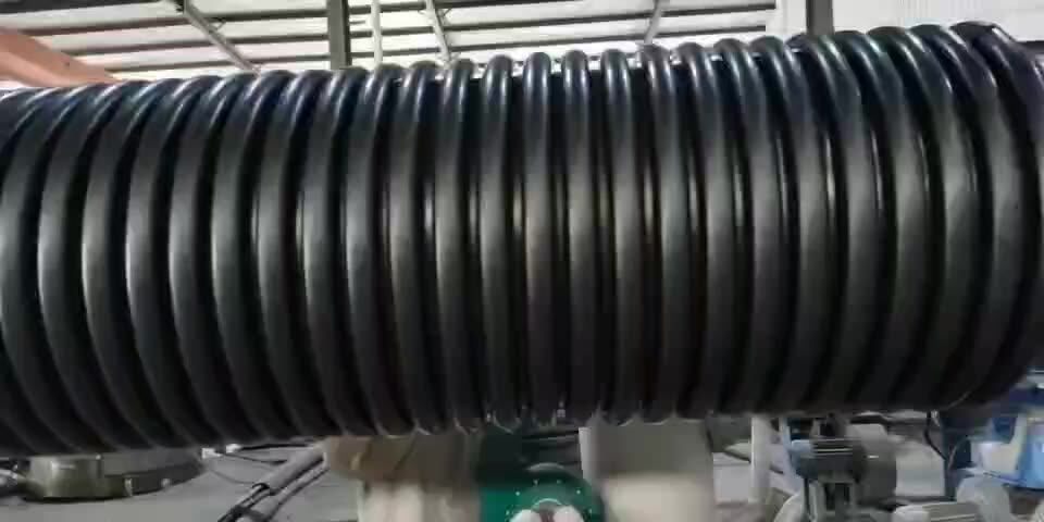 48inch Dn1200 Sn10 Hdpe Yellow Carat Tube Sewer Pipe Corrugated Plastic ...