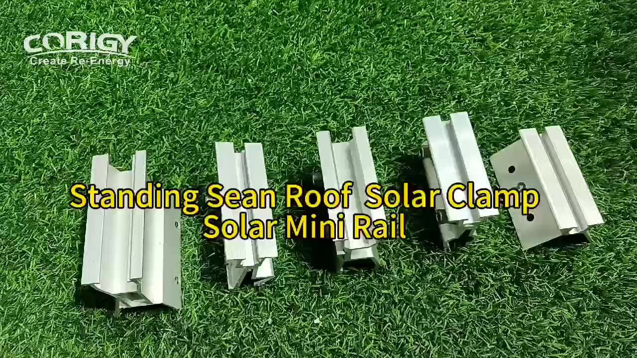 Corigy Standing Seam Metal Ibr Roof Clamps Solar Panel Roof Mounting ...