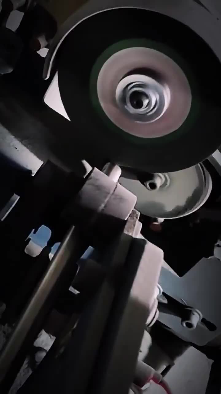 Single Indenter Industrial Grinding Wheel Automatic Propulsion Machine ...