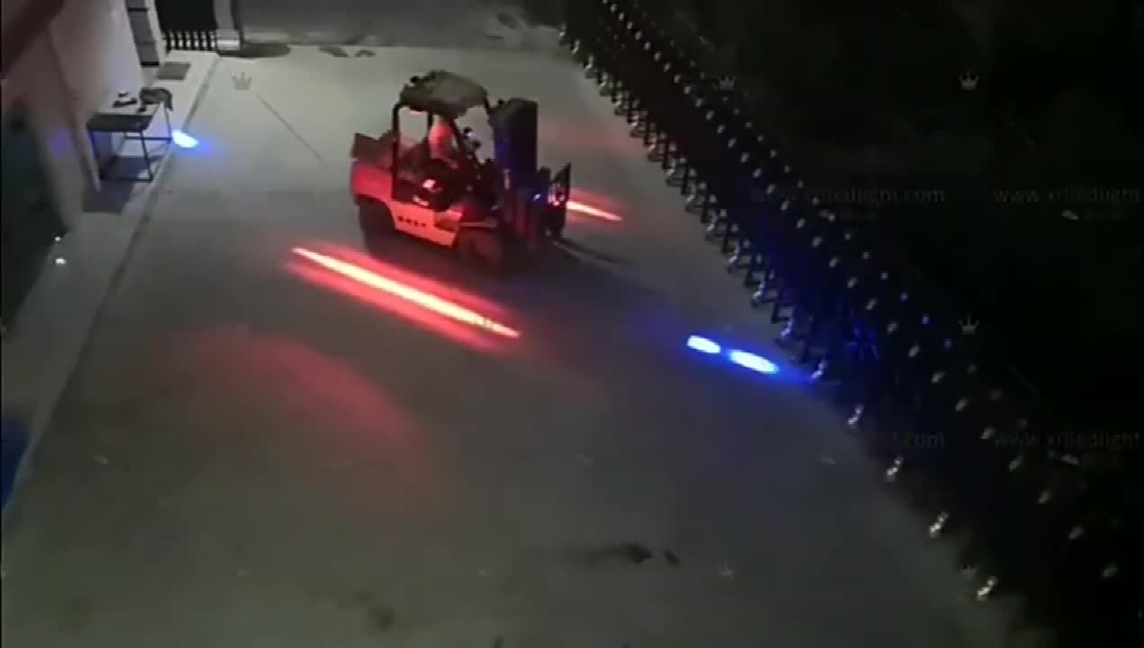 Flash Rear Line Blue Spot Beacon Three-color Strobe Tail Laser Amber ...