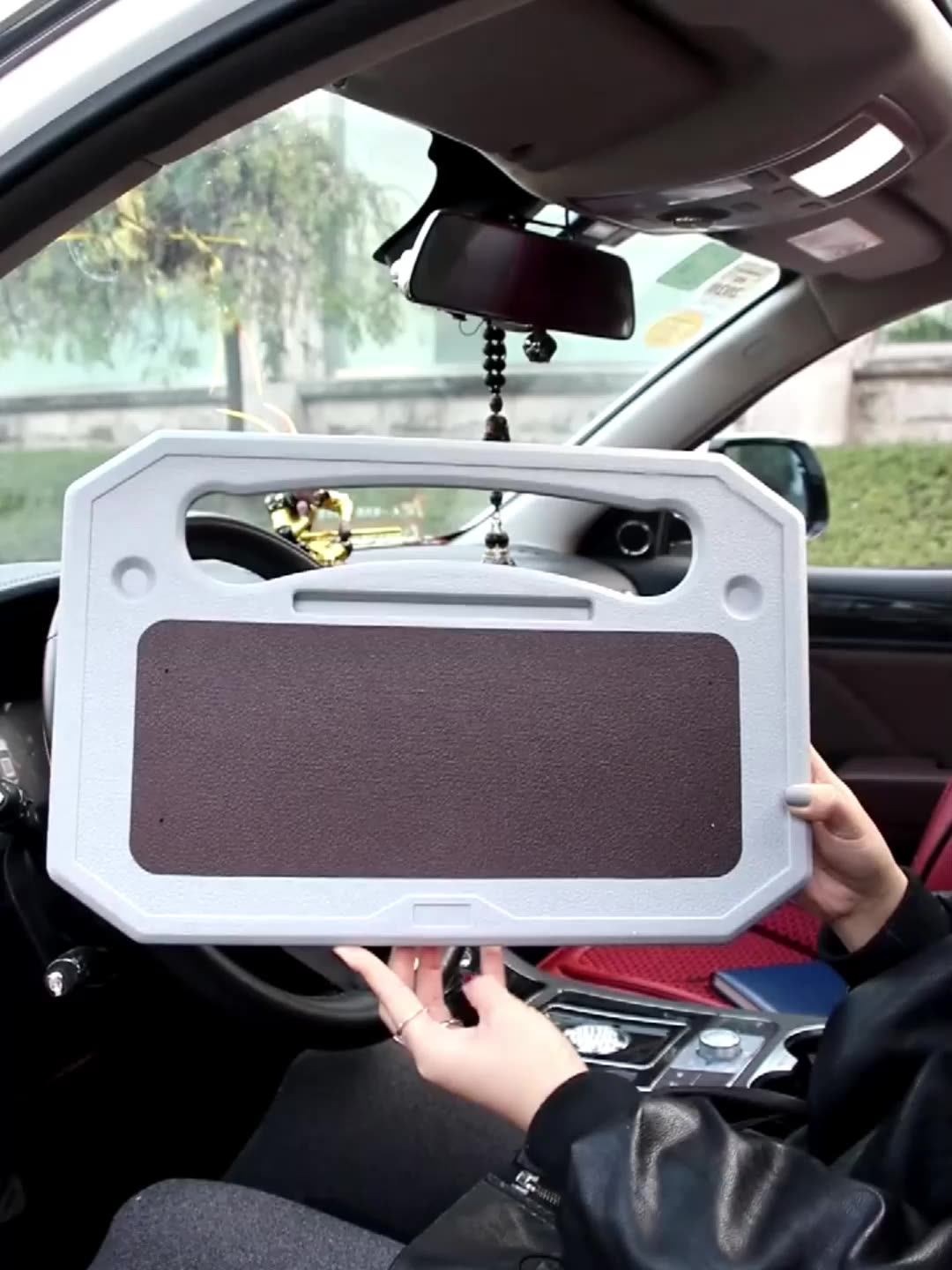 Universal Folding Laptop Work Desk Mount Car Portable Steering Wheel ...