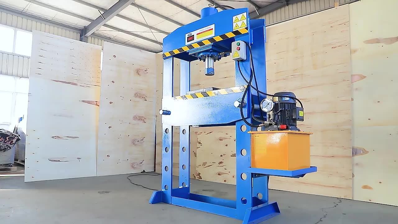 High Quality 100 Ton Electric Hydraulic Press Machine Hydraulic Shop ...