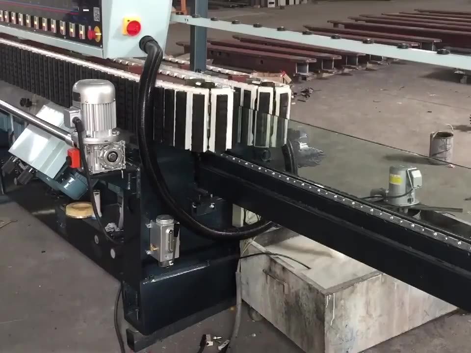 Grinding Two Straight Line Edges Glass Double Sides Edging Machine ...