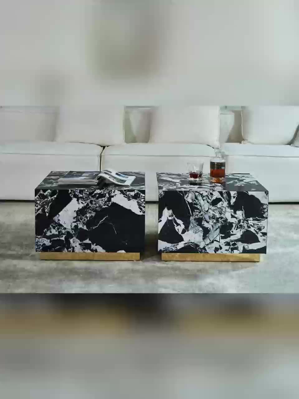 Natural Rectangle Marble Dining Table Black Stainless Steel Brackets ...