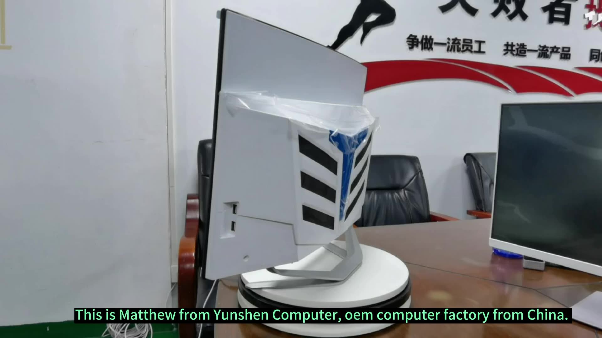 Computer Monoblock I3 I7 I9 Pc Desktop All In One 23.8 24 27 32 Inch ...