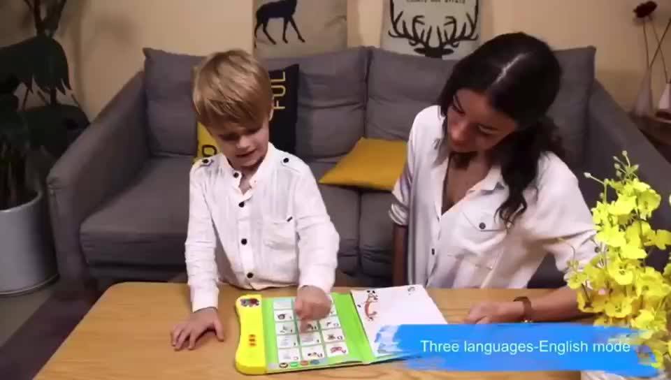 Baby Push Button Smart Touch Intelligence Interactive Educational Abc ...