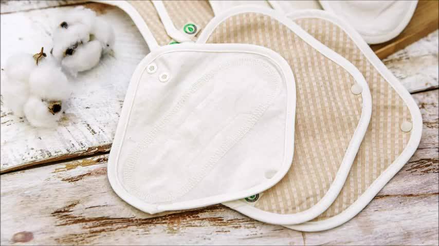 Organic Reusable Cotton Pads,Menstrual Pads,Sanitary Napkins Made In ...