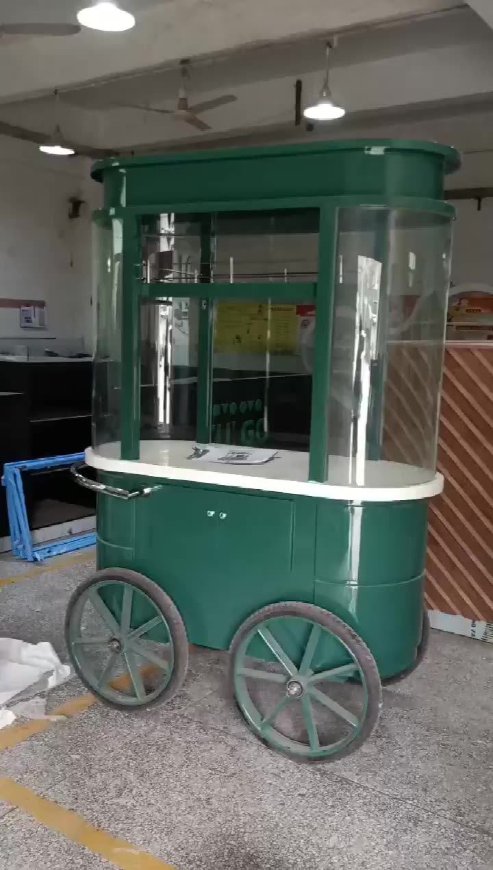 High Quality Mobile Street Food Cart/sweet Popcorn Display Trailer ...