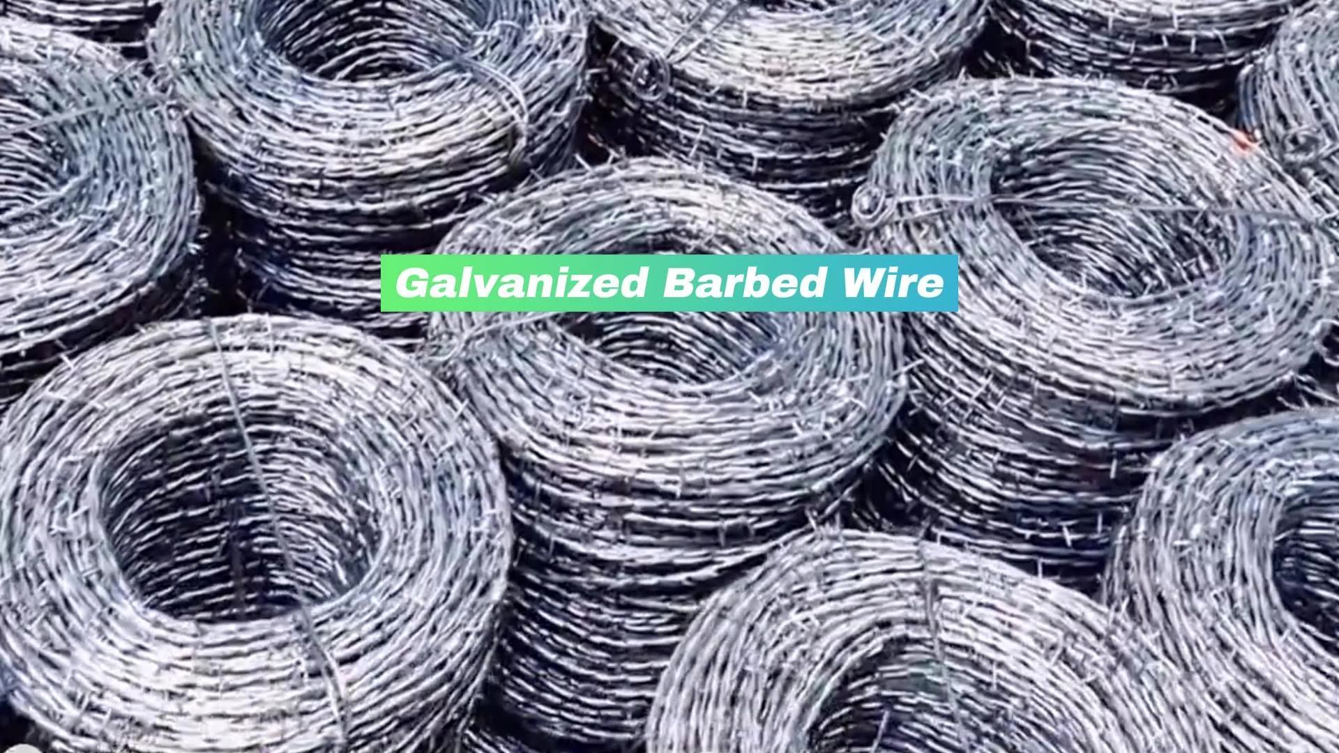 Galvanized Twisted Fence Wire Low Price Concertina Razor Barbed Wire ...