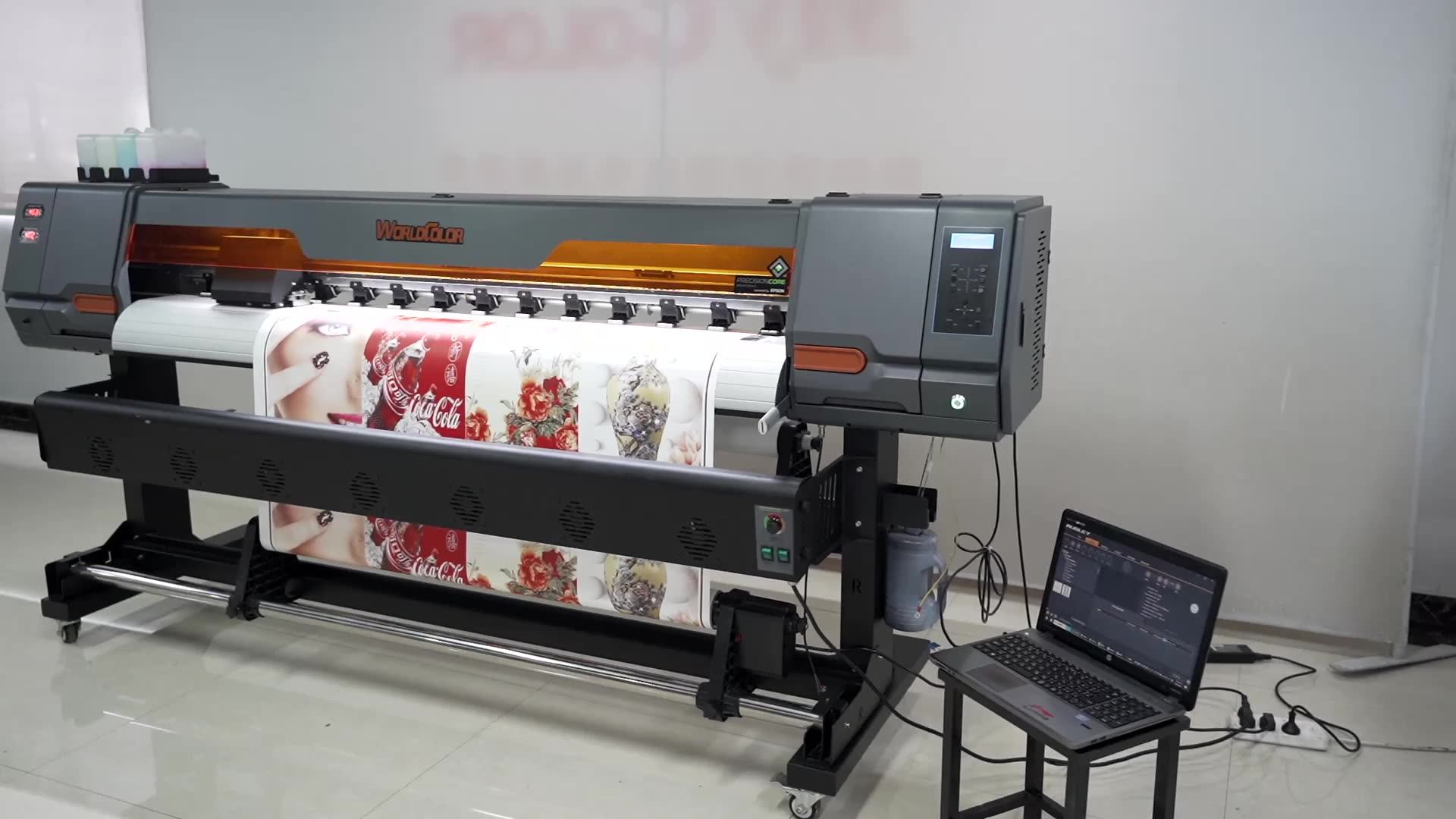 Worldcolor 2023 Flex Banner Printer Large Format Plotter Xp600 Eco ...