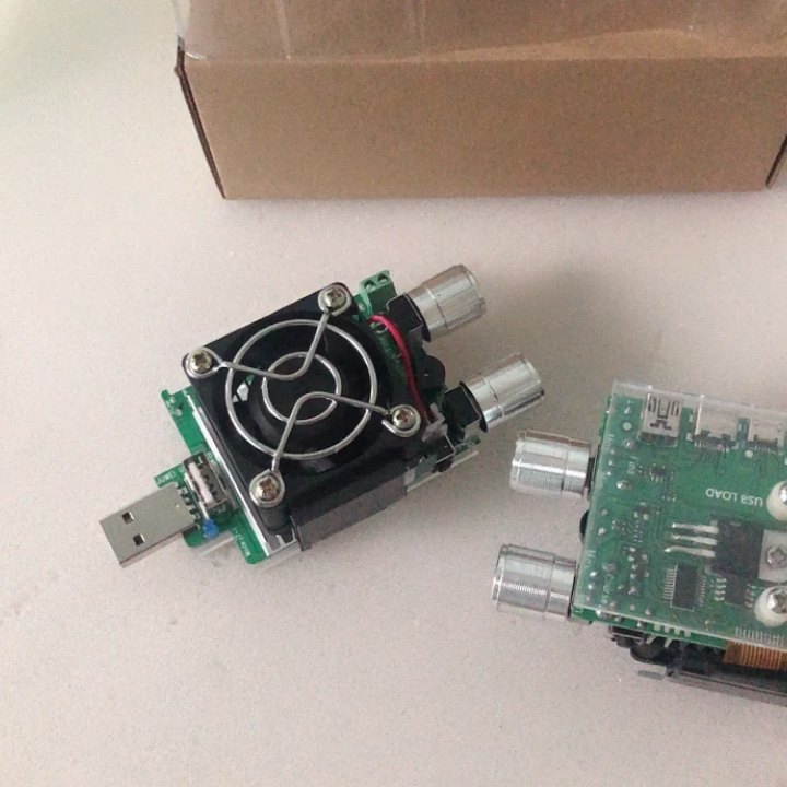 35w Constant Current Double Adjustable Electronic Load + Qc2.0/3.0 ...