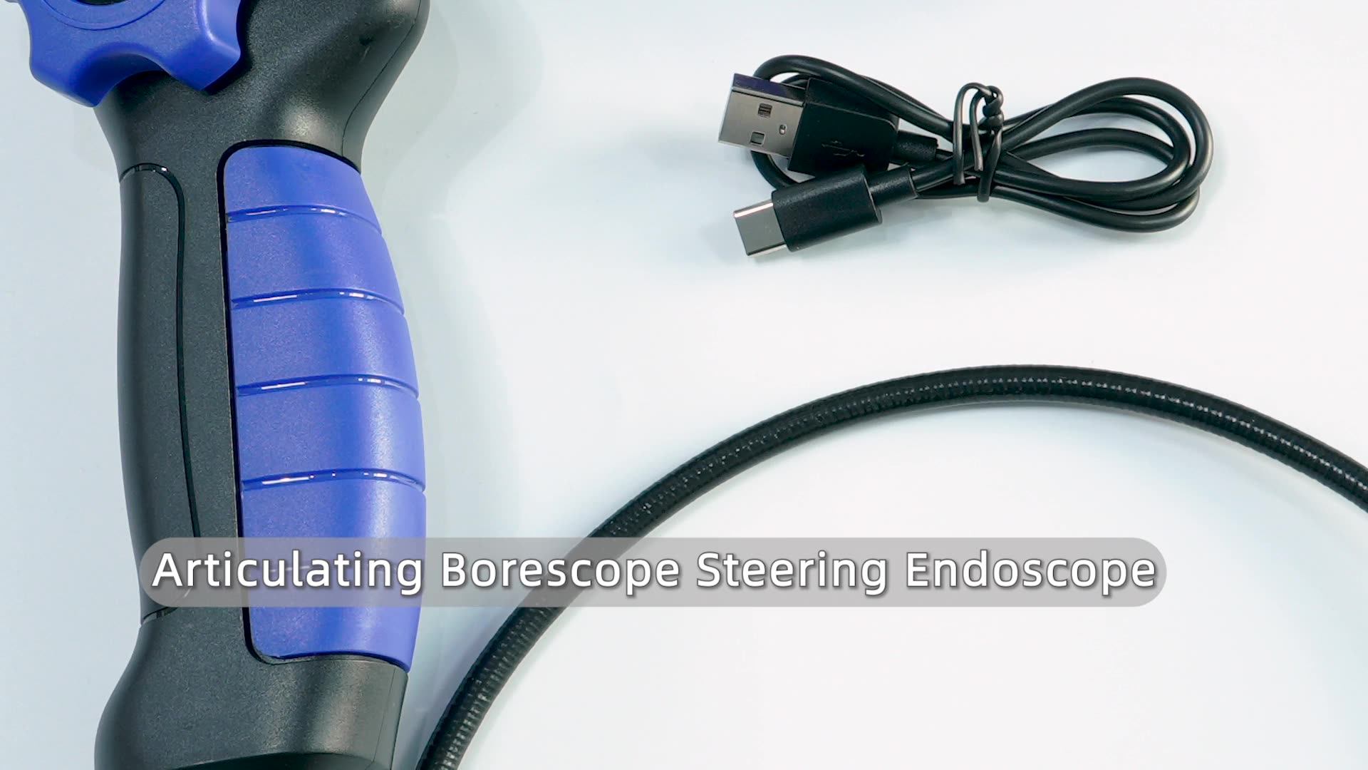 Dearsee 360 Degree Steering Industrial Borescope Pipe Inspection Camera ...