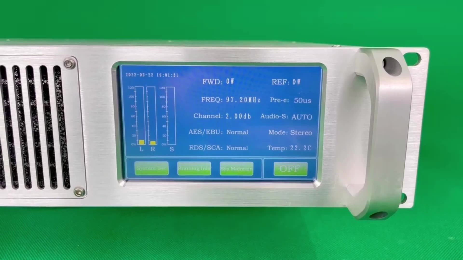 2.5kw Compact Fm Transmitter For Radio Station 2500w Free Shipping By ...