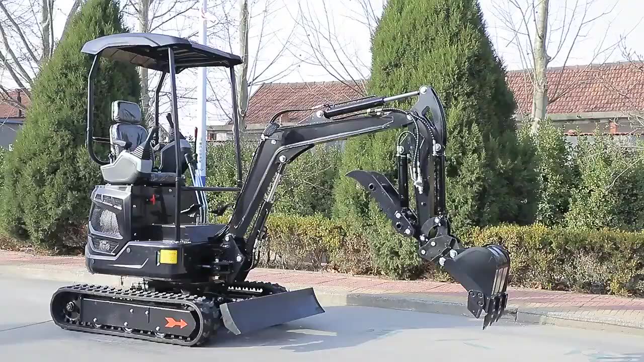 Chinese Excavator Mini Digger 0.8 Ton 1 Ton Mini Micro Excavator 0.8ton ...