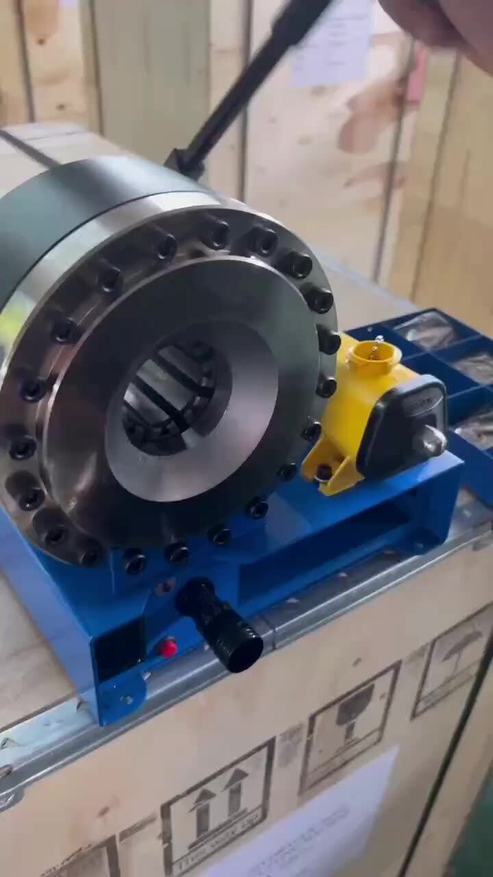 Professional Manual Portable Rubber Pipe Hose Press P16hp Hand Operated ...