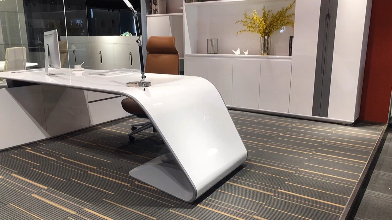 Bobiao Modern High-end Luxury Boss Office Furniture L-shaped Executive ...