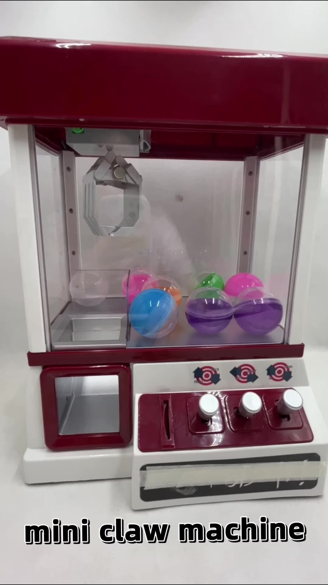 New Toys Battery Operated Mini Candy Grabber Machine Claw Machine Toy ...