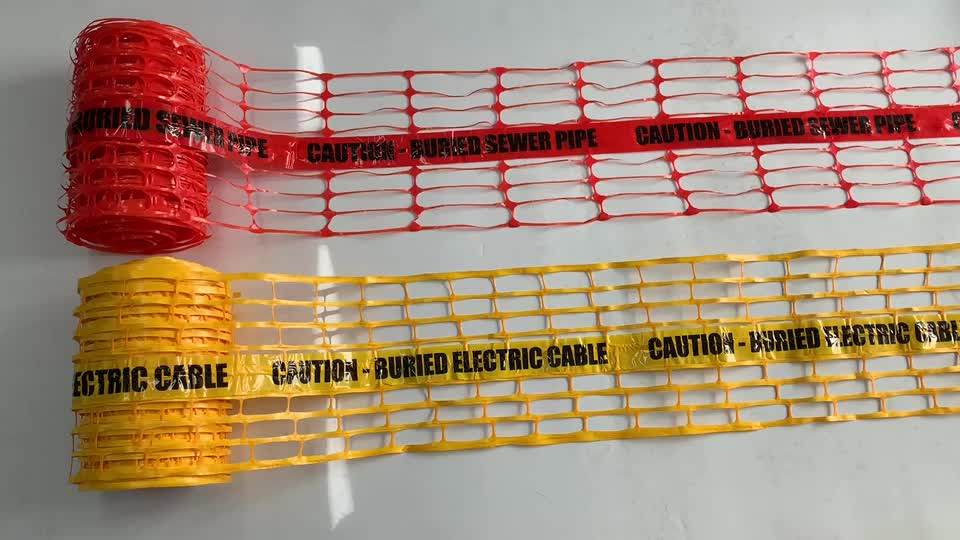 Underground Hdpe Electrical Cable Warning Tape Cable Protection Mesh ...