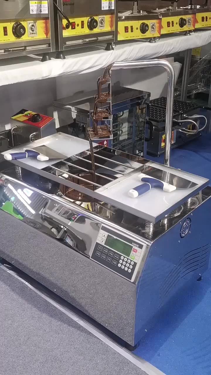 New Tabletop Chocolate Fountain Tempering Machine 7l Chocolate ...