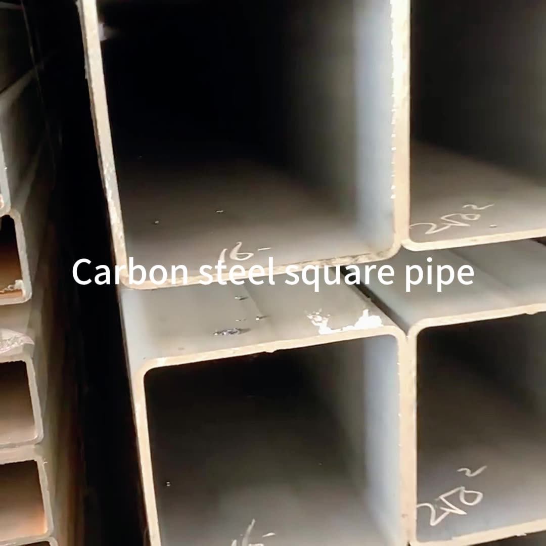 Seamless Welded Customized Square Cold Colled Carbon Steel Pipe S235j2 ...
