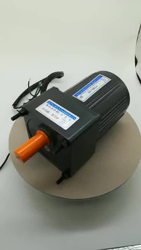 Low Rpm Ac Motor 220v 50hz Gears And Motors Yn80-30 80jb36g10 - Buy Low ...