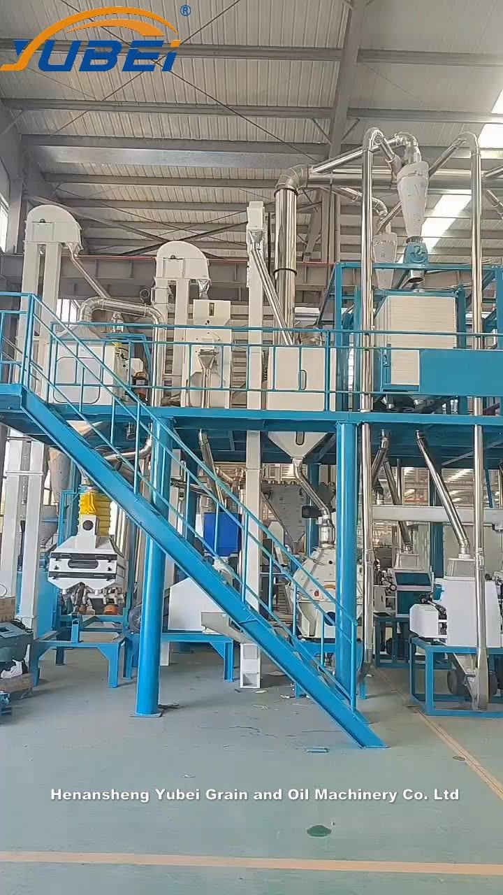 High Quality Fully Automatic Corn Maize Mill Machine/corn Flour ...