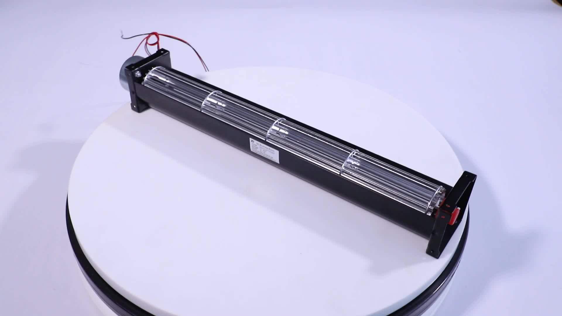Zgm3725-40300 Fb-9b Dc 12v 24v Brushless Blower Fireplace Cross Flow ...